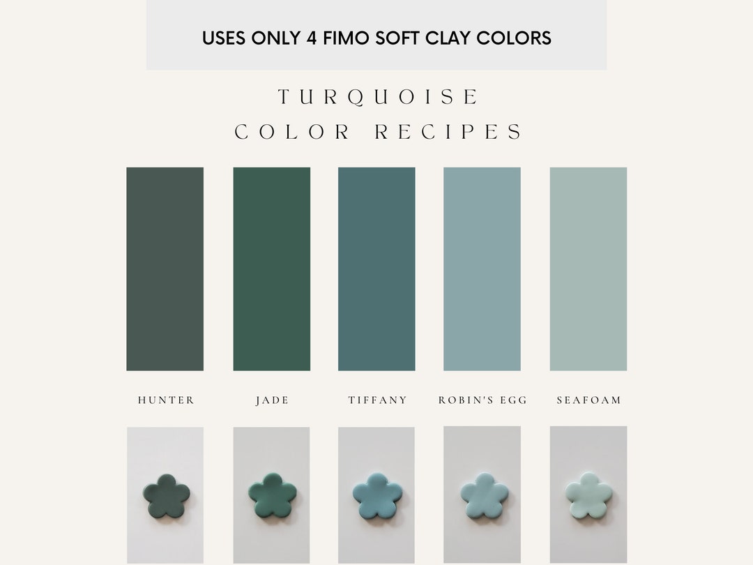 Polymer Clay Color Recipes | Fimo | Fimo Soft | Polymer Clay Color ...