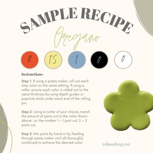 Polymer Clay Color Recipes | Fimo | Fimo Soft | Polymer Clay Color ...