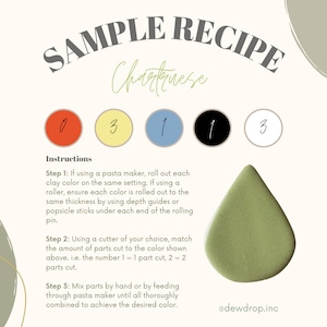 Polymer Clay Color Recipes | Sculpey Souffle | Sculpey Premo | Polymer ...
