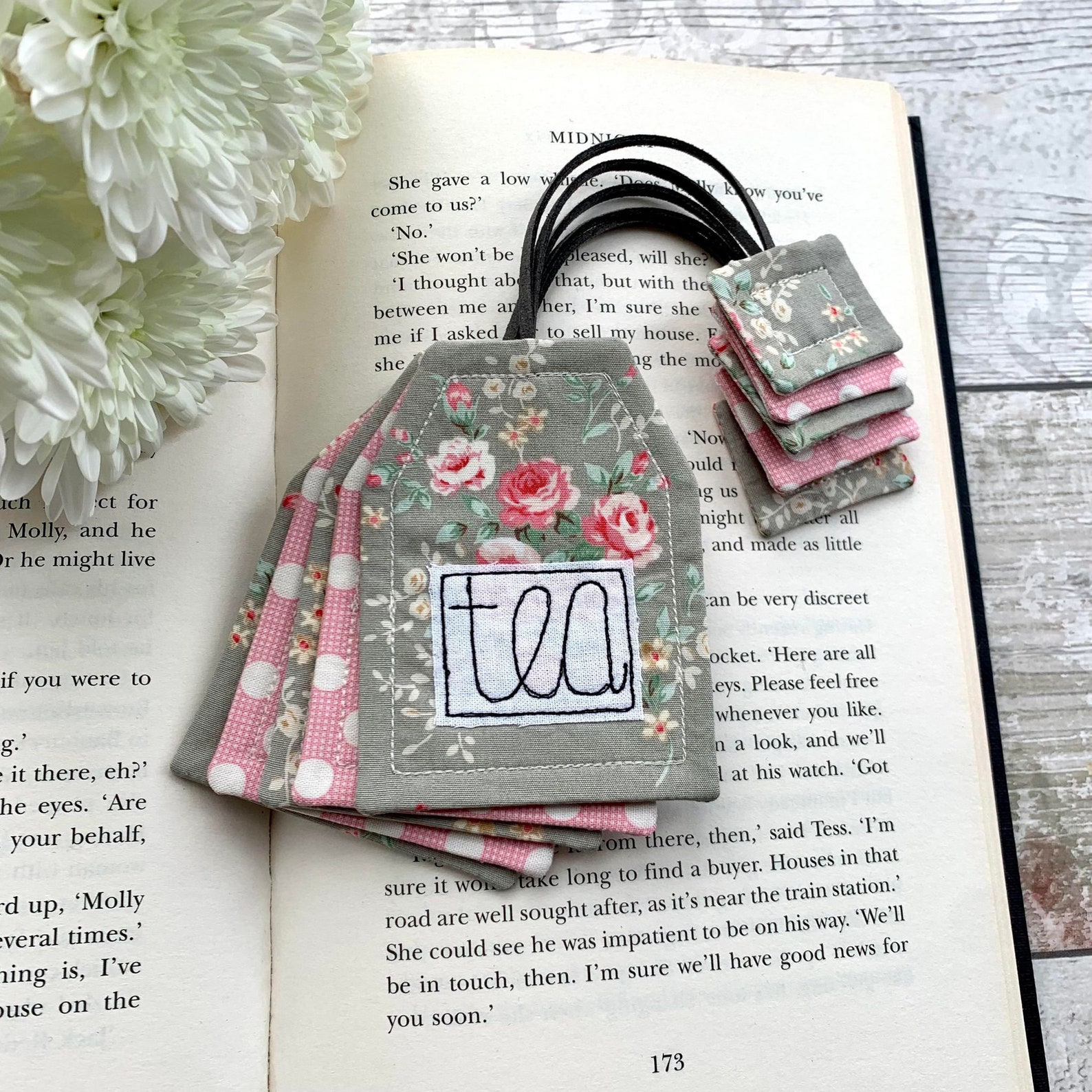 Tea Bag Bookmark Tea Lover Gift Reading Gifts for Book - Etsy