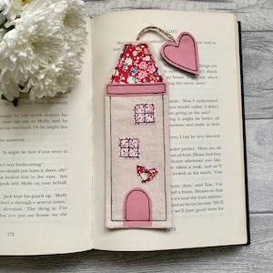 Tall House Bookmark, Book Gift for Her, Bookworm Gifts, Quirky Bookmark ...