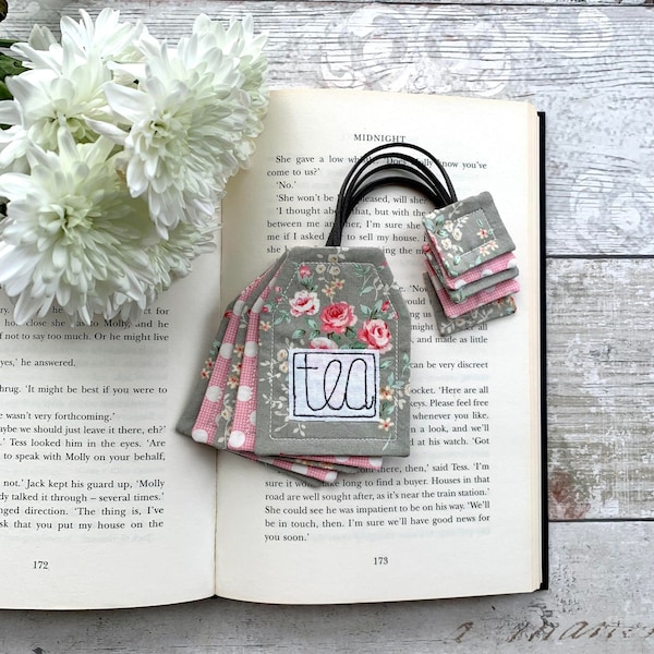 Tea Bag Bookmark - Etsy