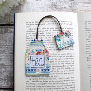 Tea Bag Bookmark, Bookmarks for Tea Lovers, Small Gifts for Friends ...