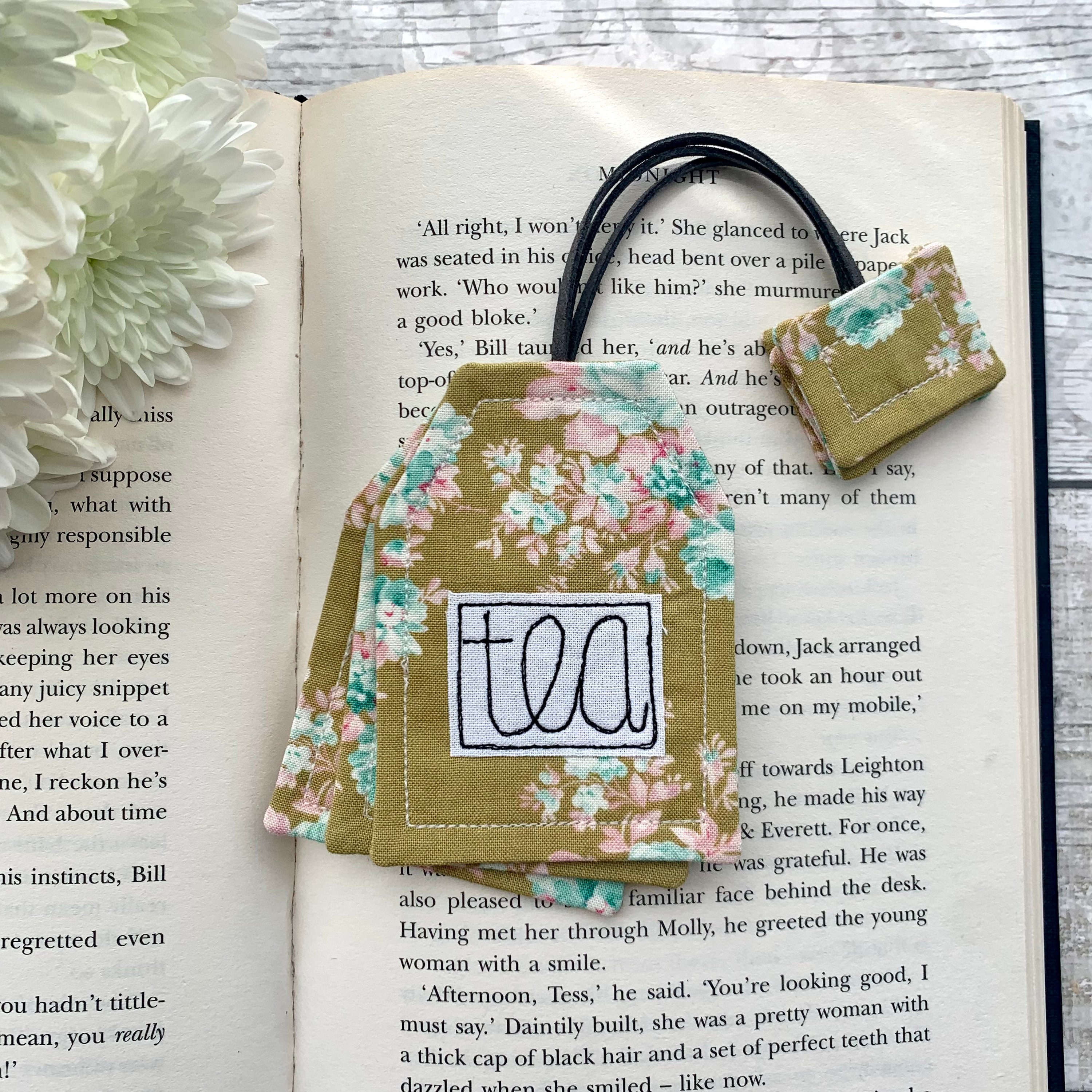 Tea Bag Bookmark Tea Bag Gift Book and Tea Lover Gifts Book - Etsy UK