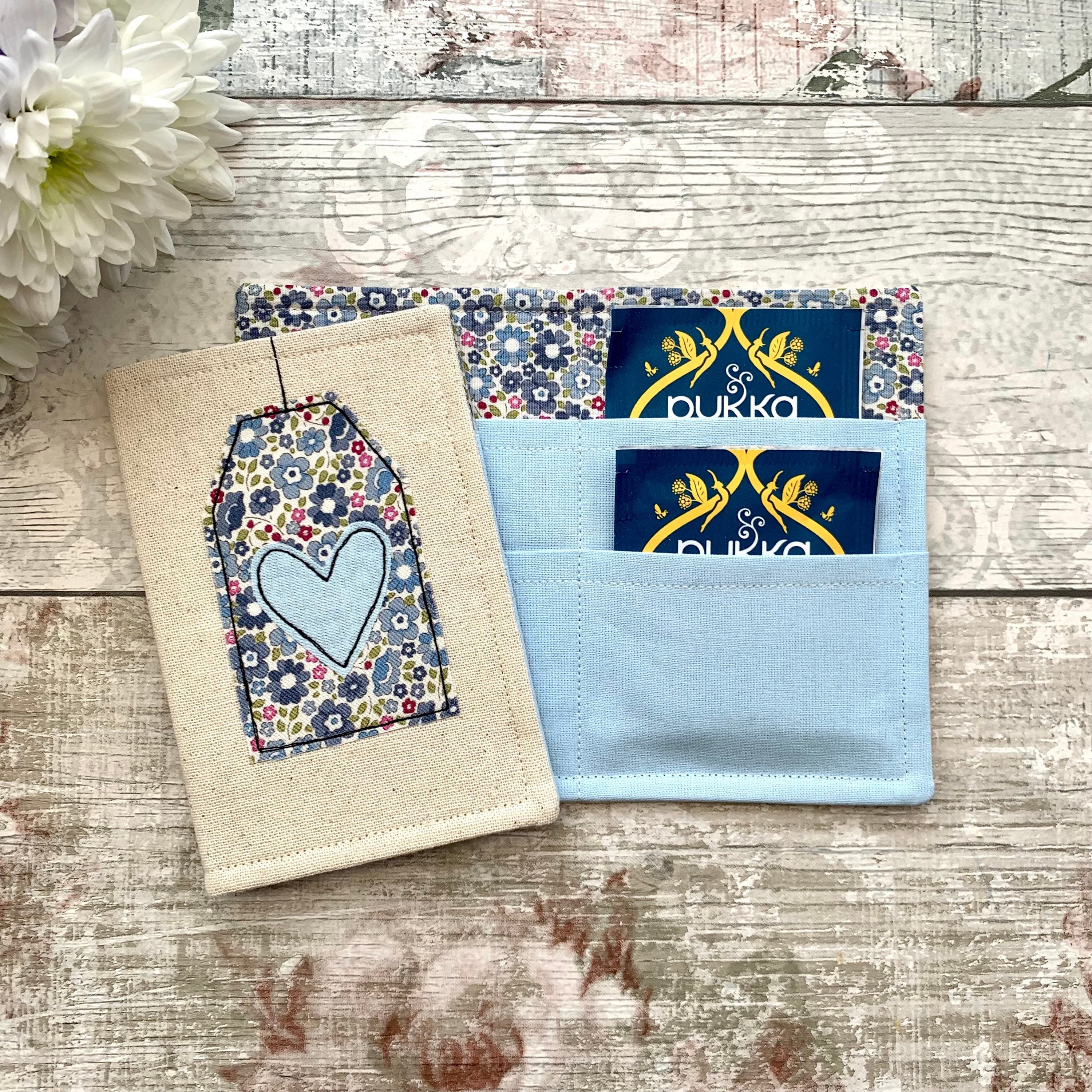 Quilted Tea Bag Wallet