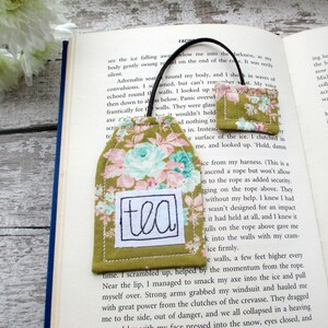 Tea Bag Bookmark Tea Bag Gift Book and Tea Lover Gifts Book | Etsy UK