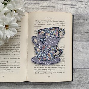 Tea Cup Bookmark, Quirky Bookmark, Book Gifts for Book Lovers, Book ...
