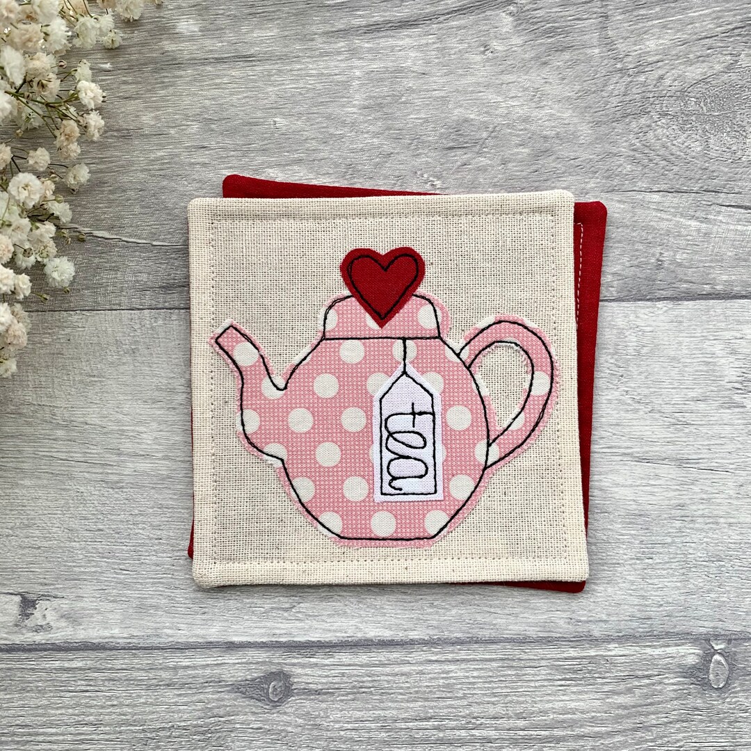 Teapot Coaster, Tea Drinker Gift, Teapot for One, Afternoon Tea for One ...