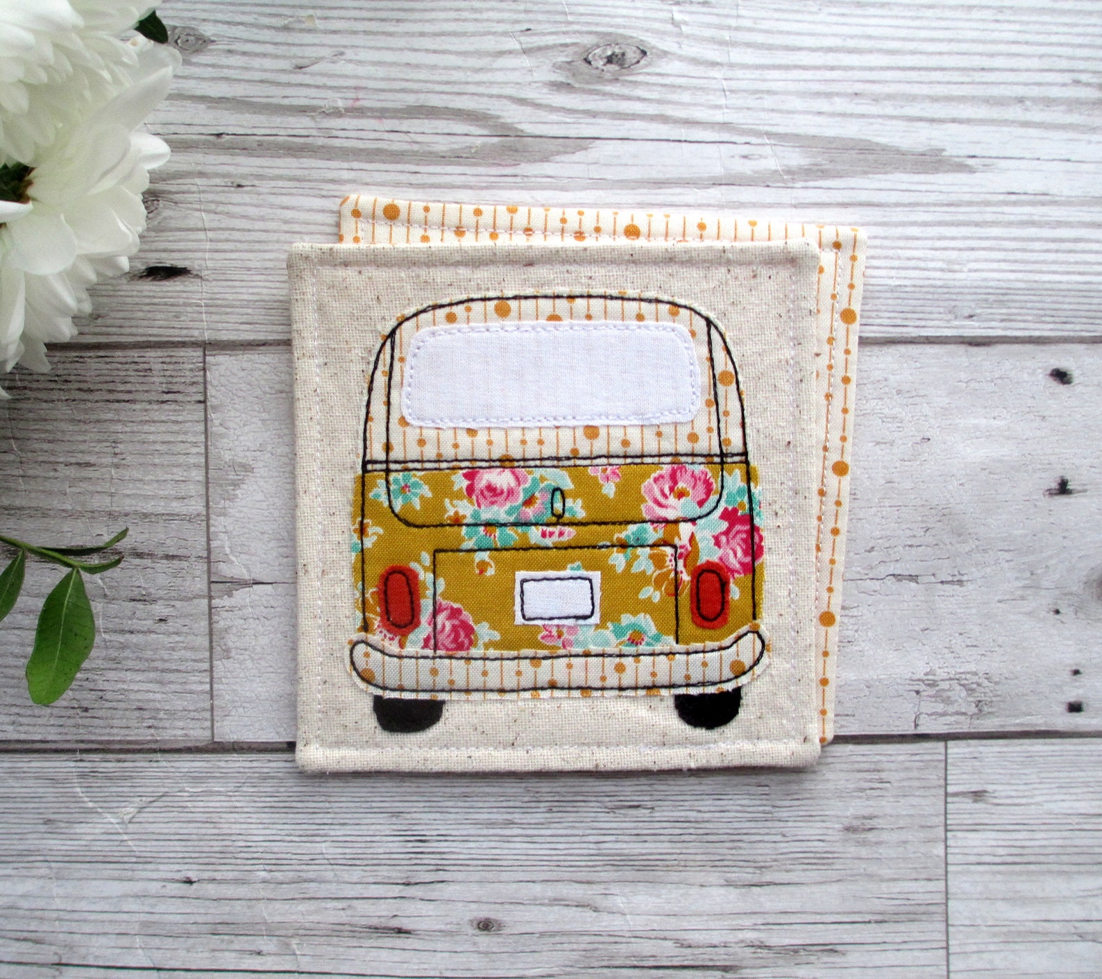 Coaster Set of 4 Retro Coasters Hippie Van Decor Campervan - Etsy UK