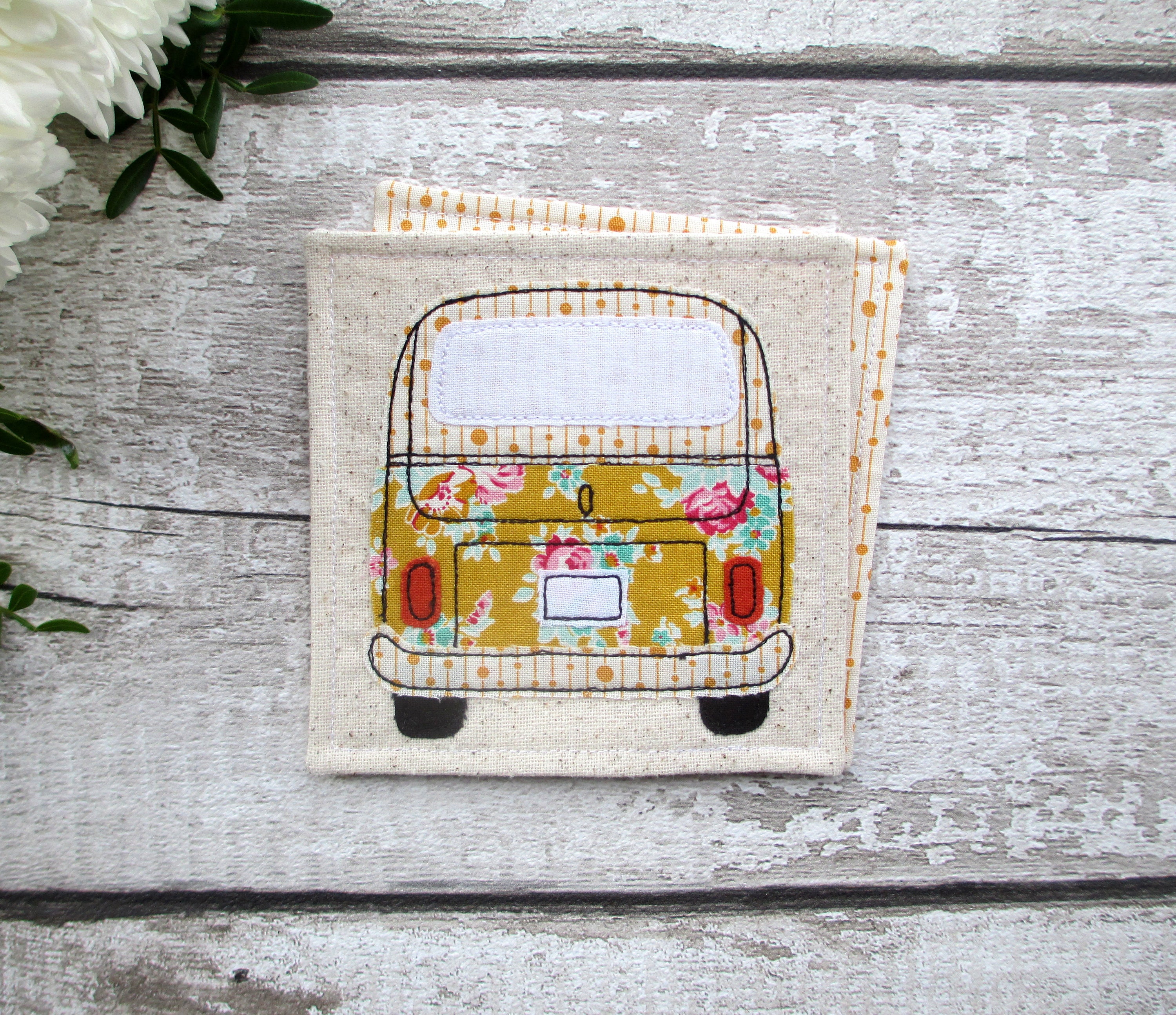 Coaster Set of 4 Retro Coasters Hippie Van Decor Campervan | Etsy UK