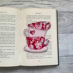 Tea Cup Bookmark, Tea and Books, Christmas Book Gift, Reading Gifts for ...