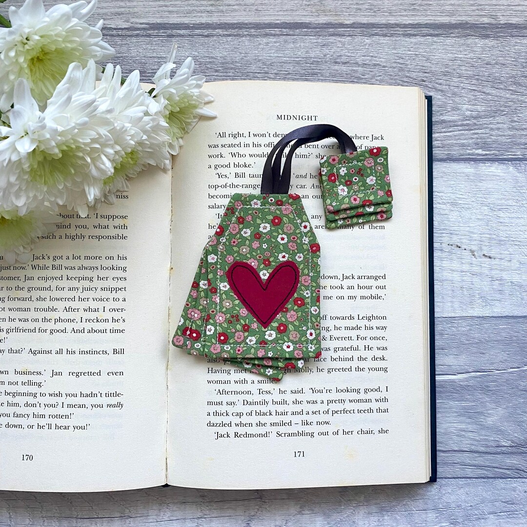 Tea Bag Bookmark, Book Gift, Tea Bag Gift, Tea and Books, Bookworm ...