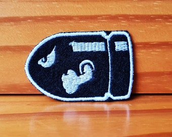 Bullet Bill Patch | Etsy