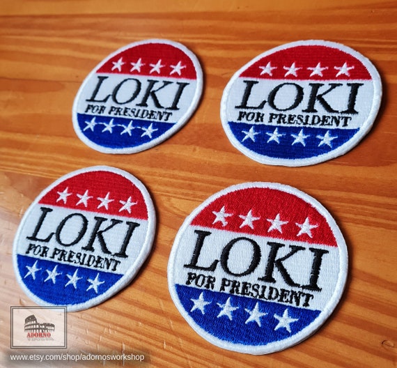 Loki for President Iron-on Patch inspired by the Loki Series - Etsy