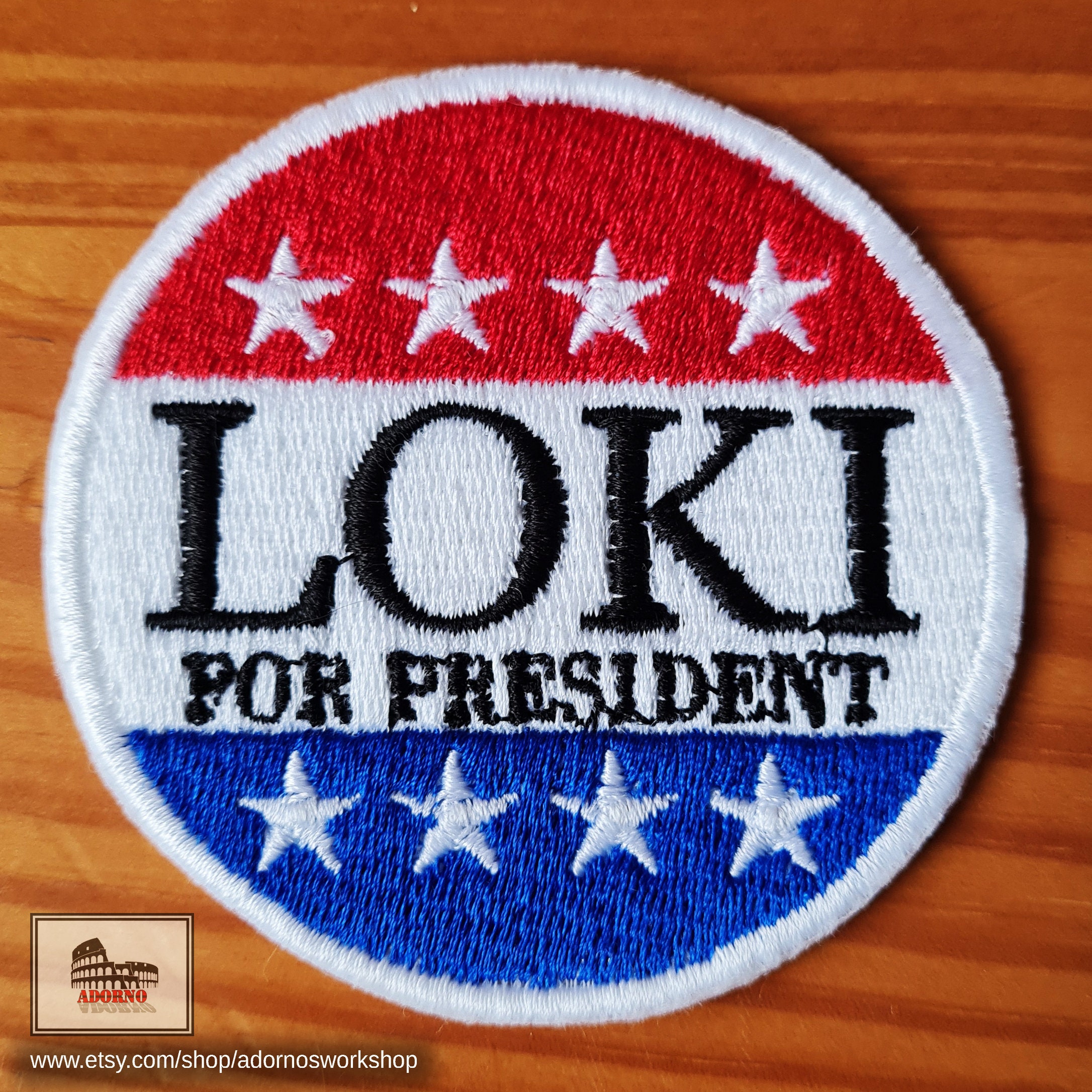 Loki for President Iron-on Patch inspired by the Loki Series - Etsy