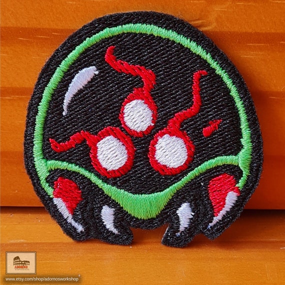Metroid Iron-on Patch inspired by the Metroid Videogame - Etsy