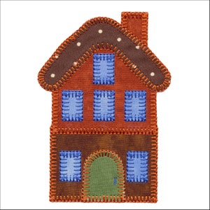 Accuquilt Small Houses Applique Embroidery Design Set. Instant Download ...