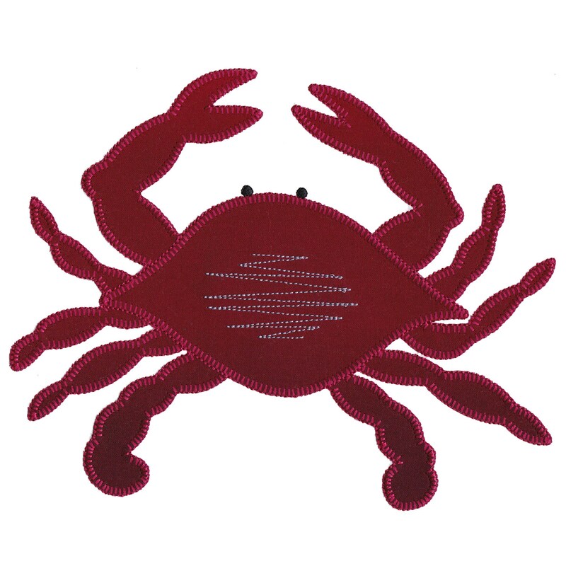 Applique Crab - Etsy