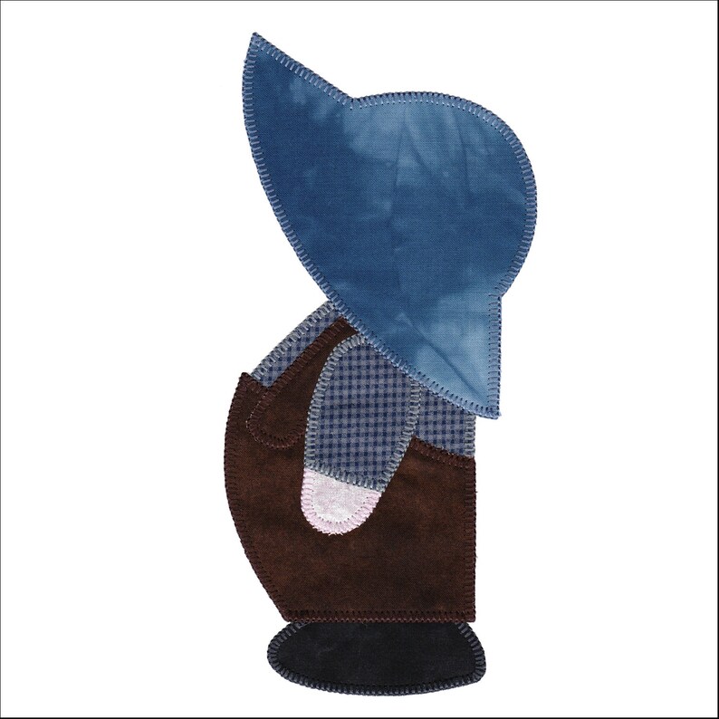 Studio Overall Sam Appliqué Embroidery Design. Instant - Etsy