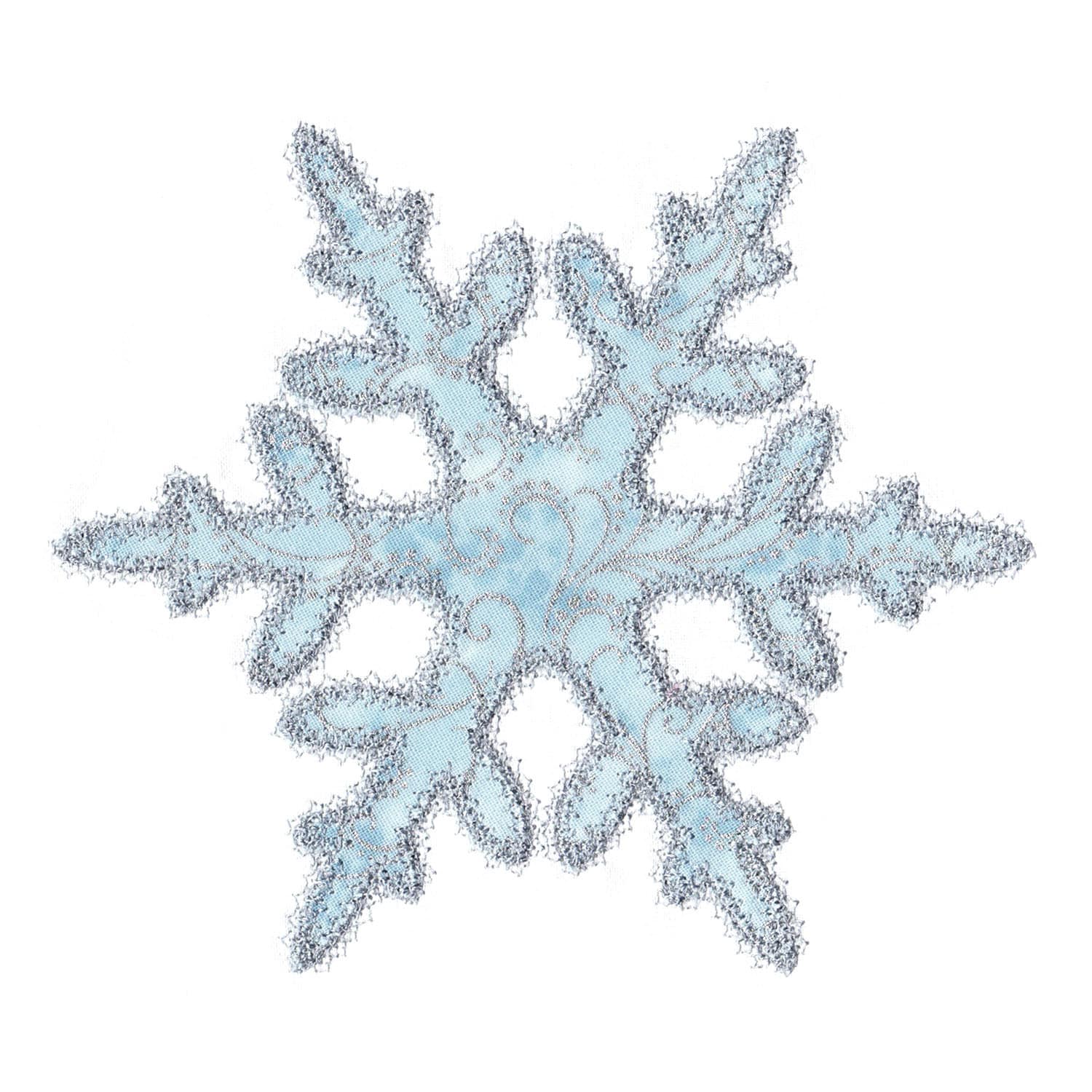 Sizzix Snowflake 7 Applique Designs. Instant Download - Etsy