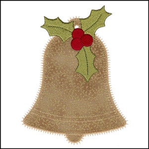 Accucut Bell 3 Appliqué Embroidery Design Set. Instant - Etsy