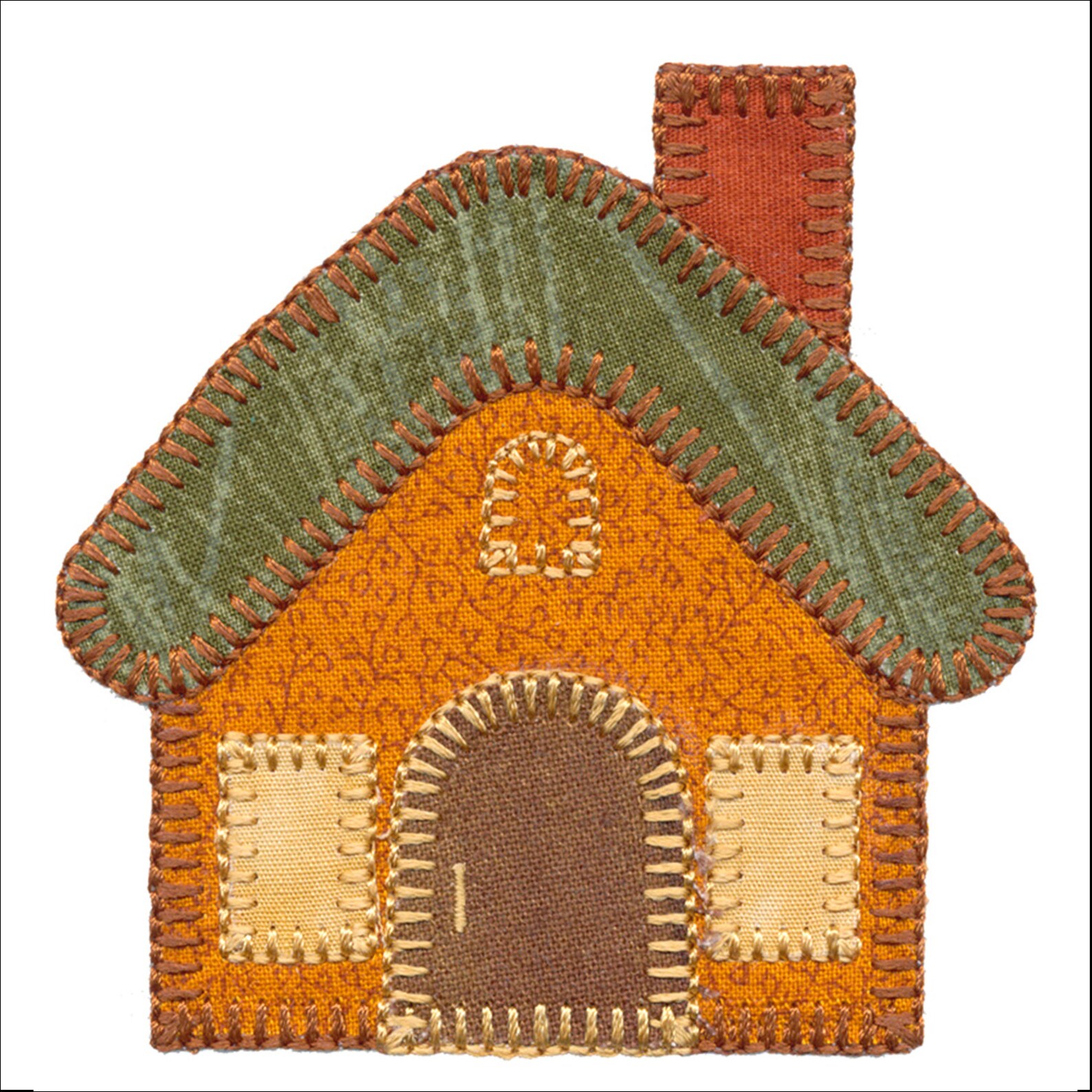 Accuquilt Small Houses Applique Embroidery Design Set. Instant - Etsy UK