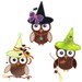 Witchy Owls Applique Embroidery Design. Instant Download Available ...