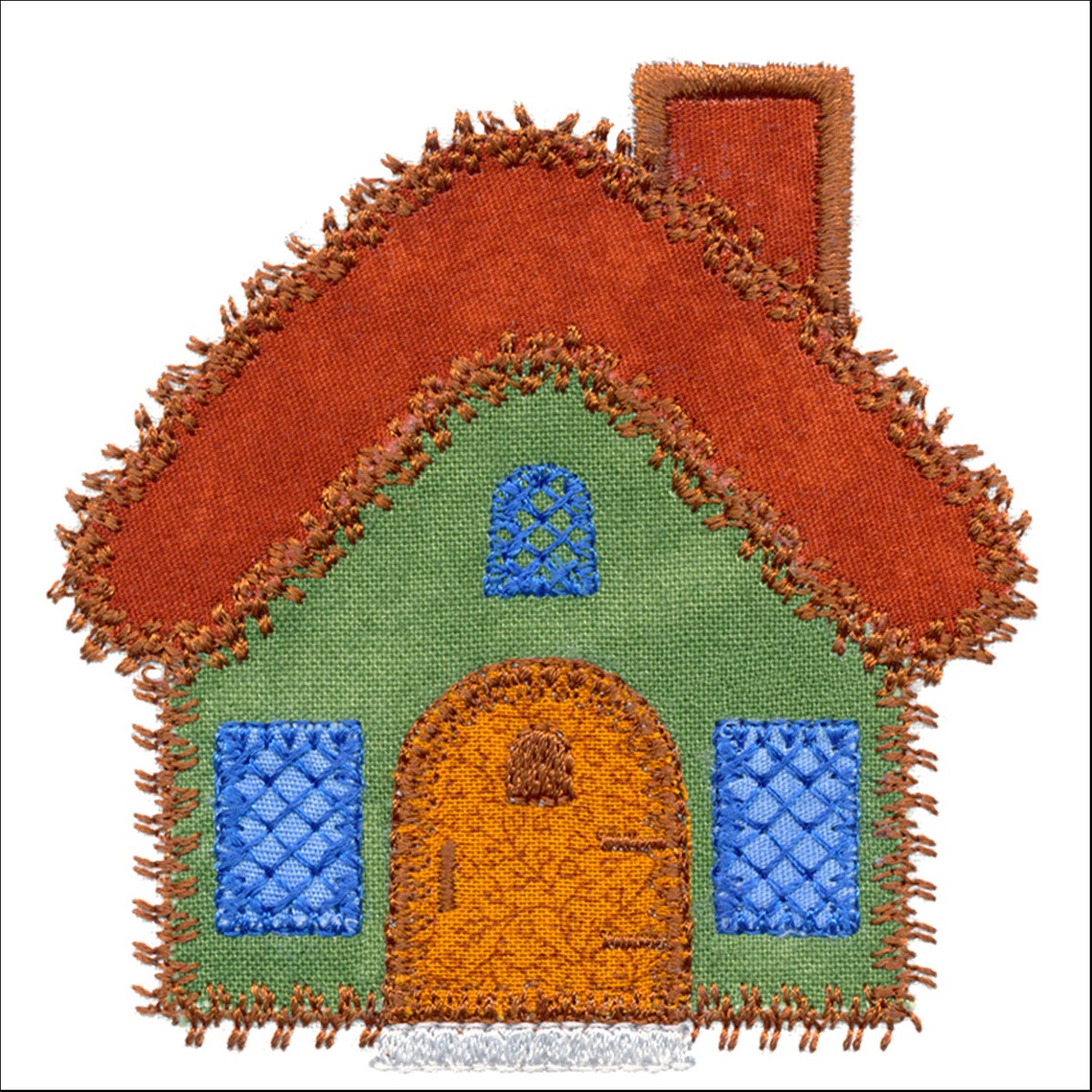 Accuquilt Small Houses Applique Embroidery Design Set. Instant - Etsy UK