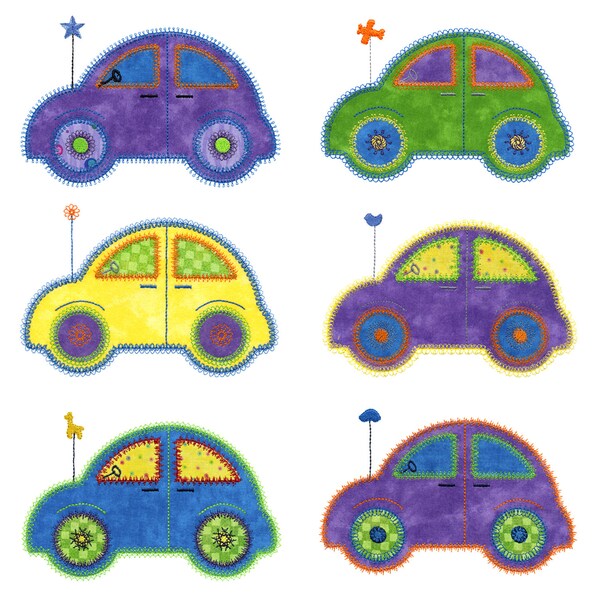 Cars 2 Applique - Etsy
