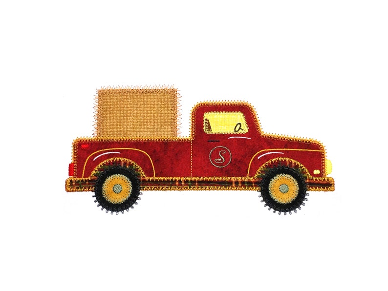 Trucks Applique Design Set. Instant Download Available. Hoop - Etsy
