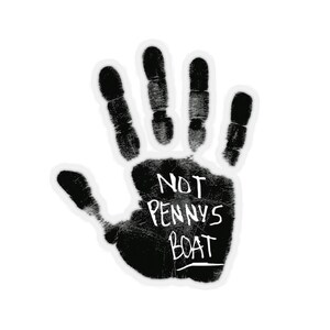 Not Penny's Boat LOST Sticker - Etsy