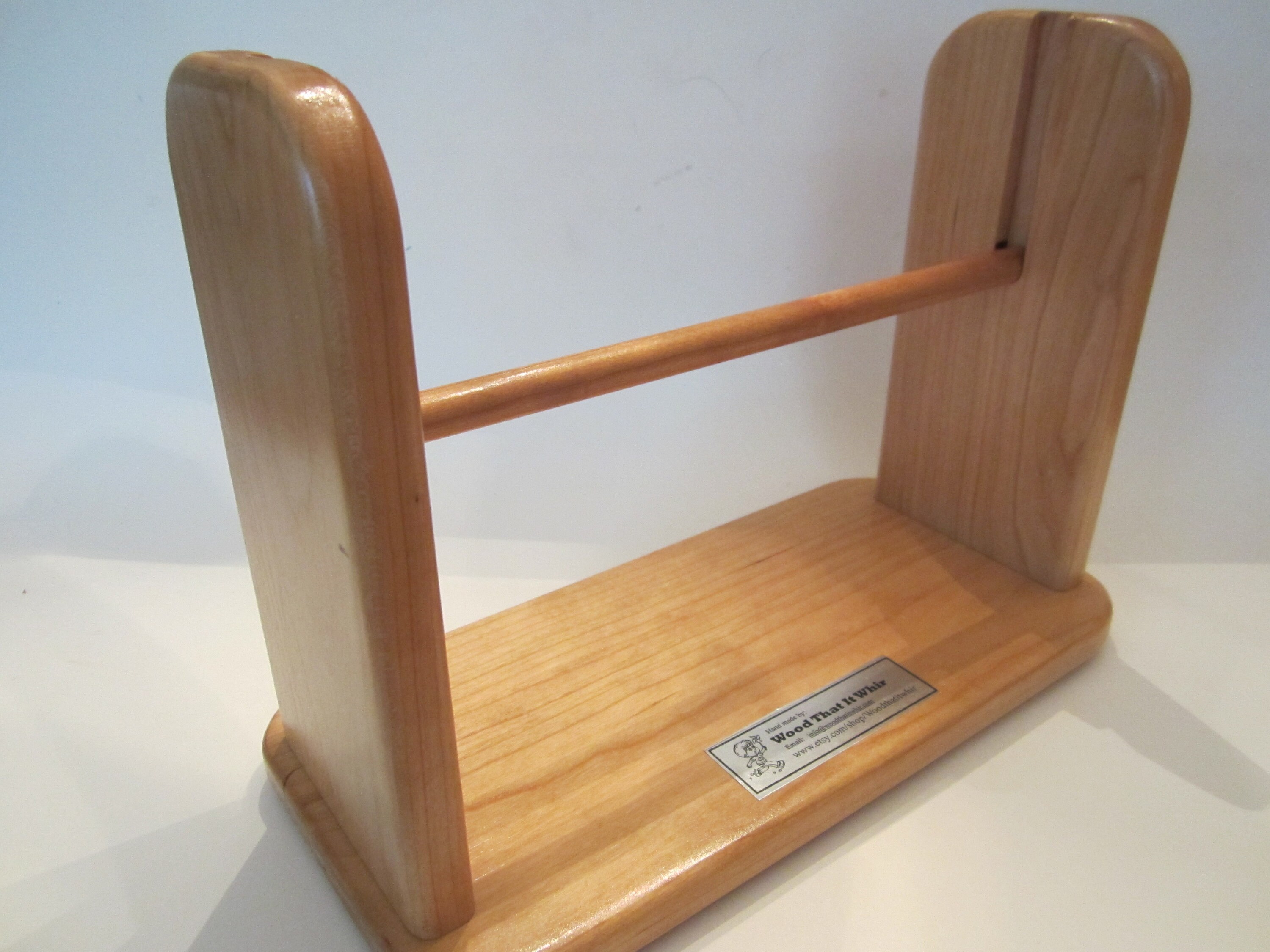 Yarn Holder, Handmade, Yarn Spinner, Yarn Caddy, Yarn Spindle, Yarn ...