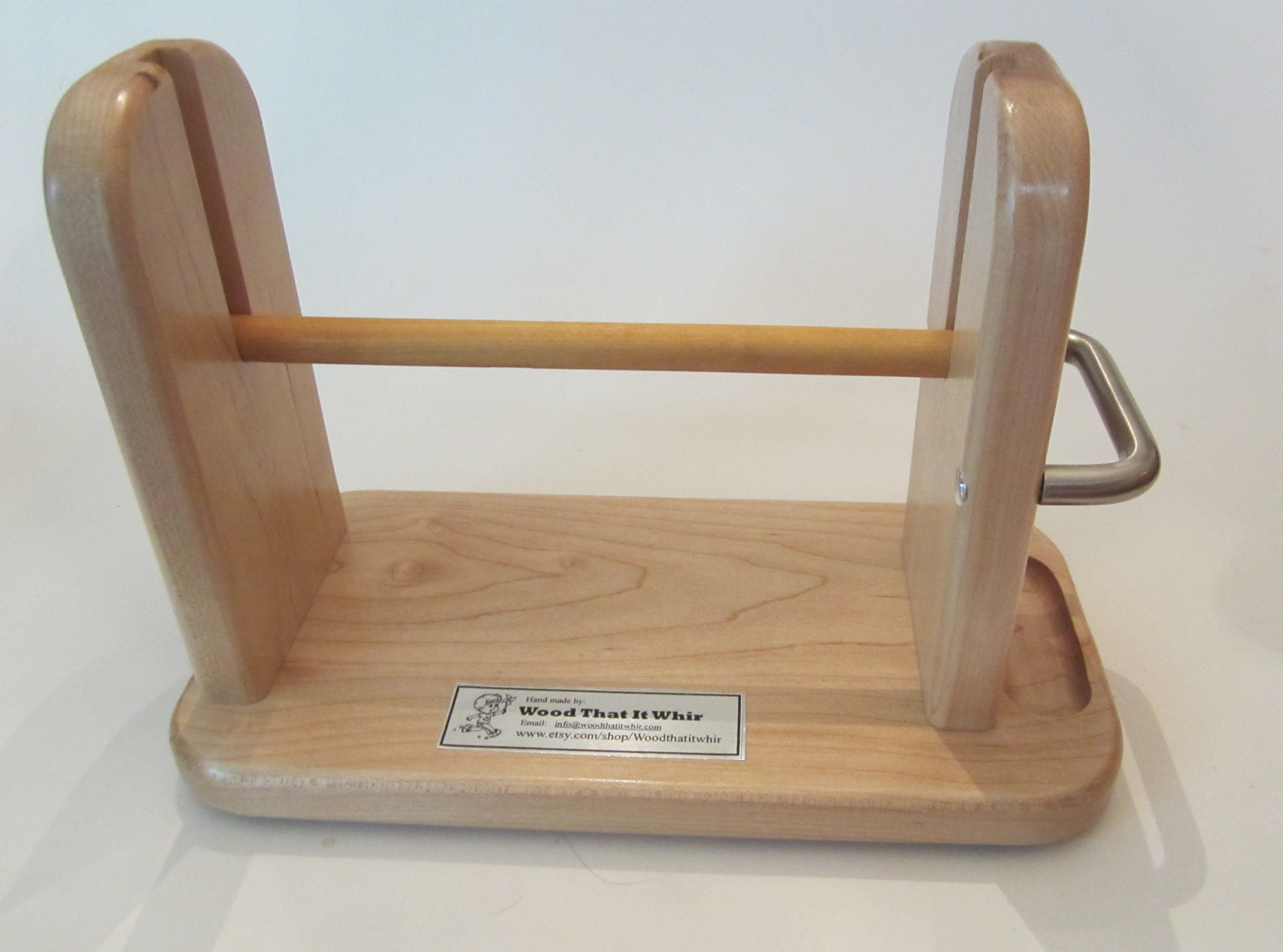 Yarn Holder Handmade Yarn Spinner Yarn Caddy Yarn Spindle - Etsy