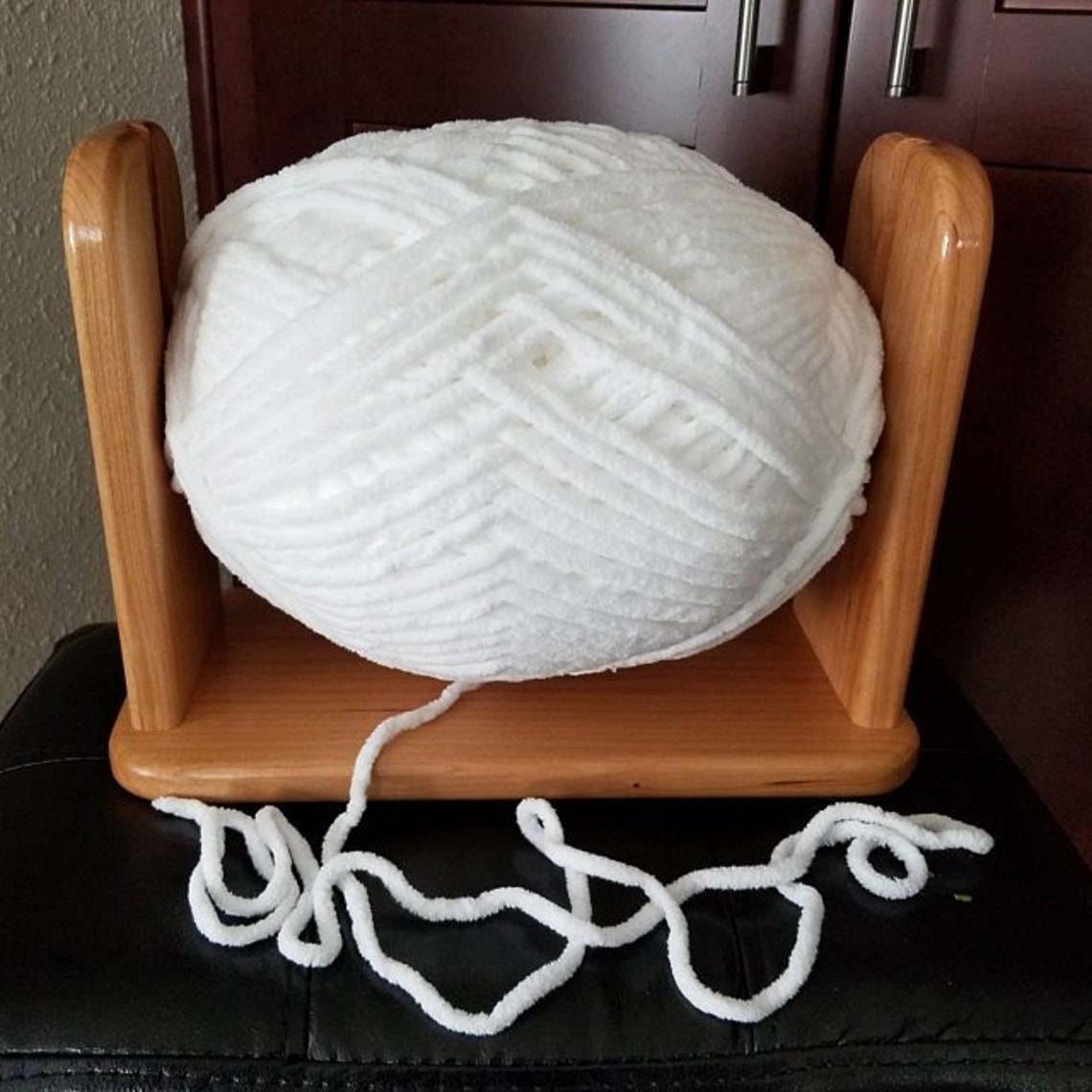 Yarn Holder, Handmade, Yarn Spinner, Yarn Caddy, Yarn Spindle, Yarn ...