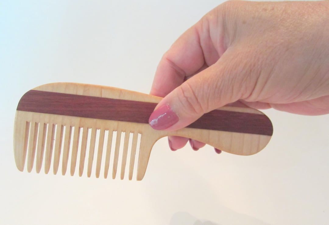 Wooden Comb, Handmade Wood Comb, Women Comb, Natural Hair Care ...
