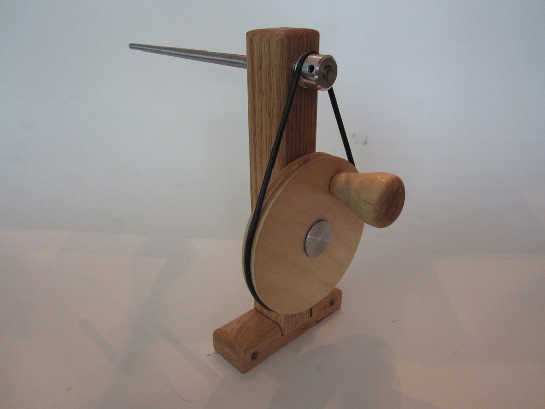 Bobbin Winder, Handmade, Single Ended, Yarn Holder. Wooden Use With ...