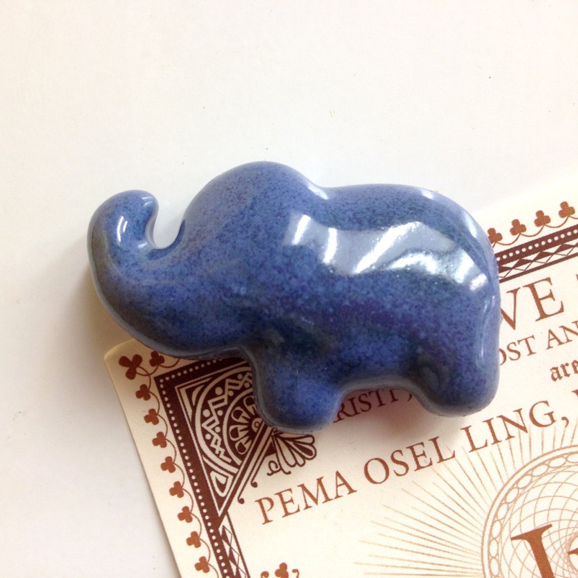 Blue Elephant Magnet Fridge Magnets Ceramic Magnet Africa | Etsy