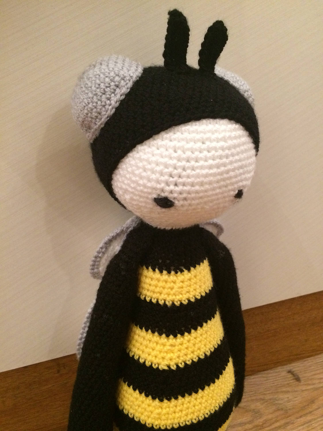 Soft Toy Bumble Bee Doll - Etsy