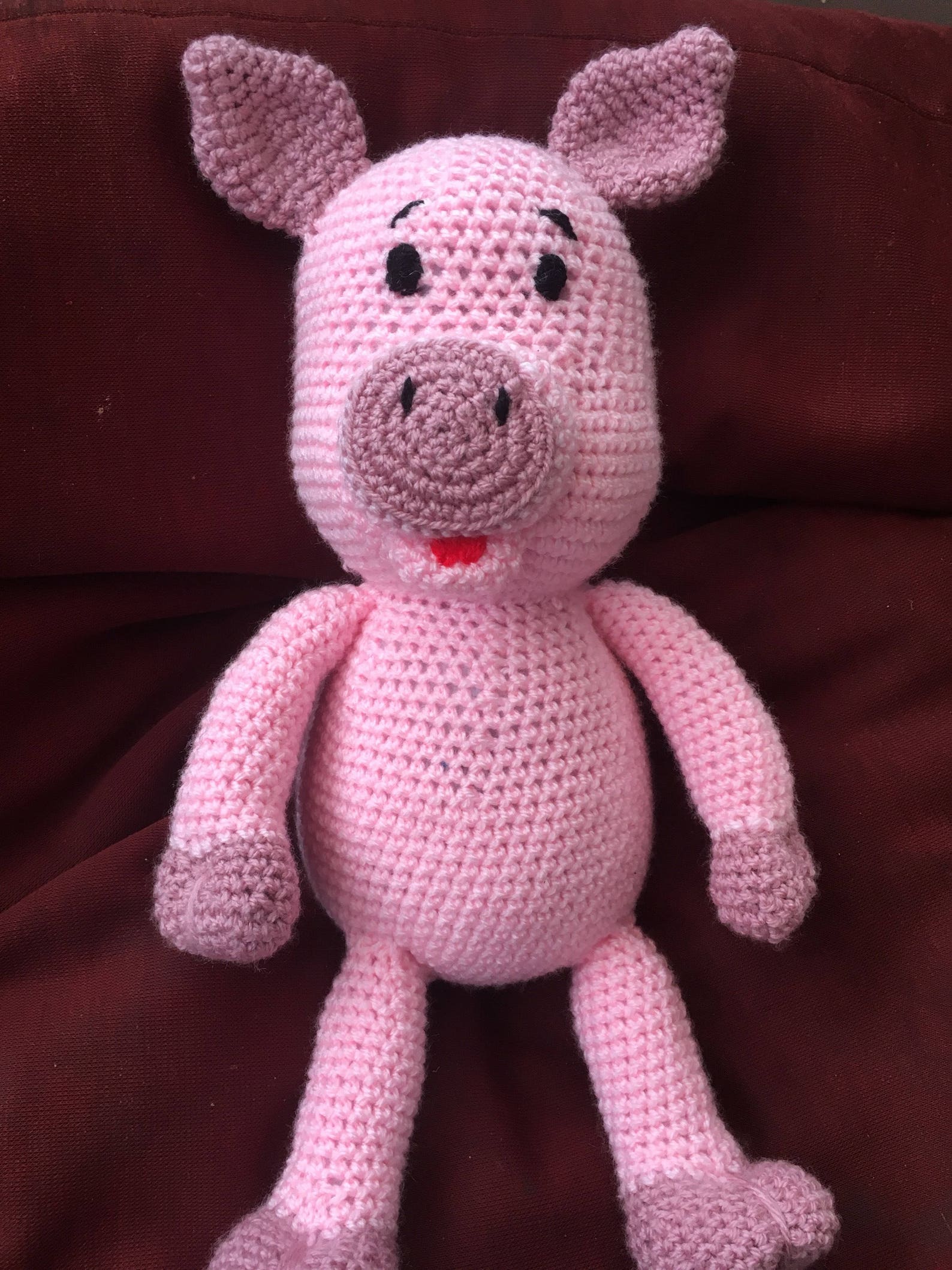 Piggy Soft Cuddly Plushy. Farm Animal | Etsy