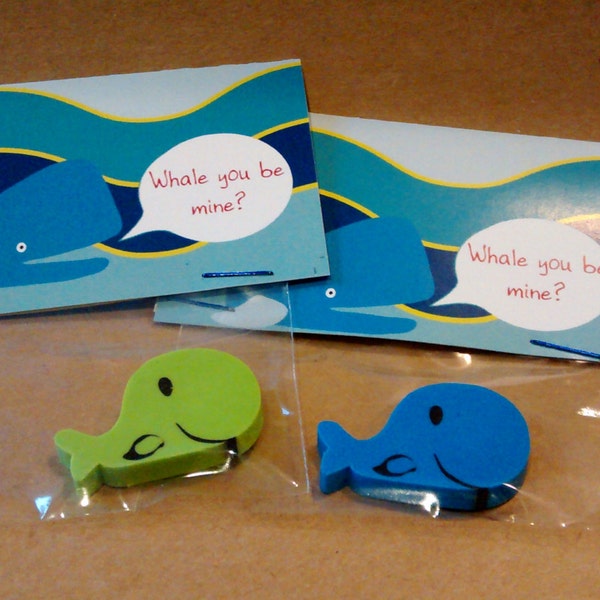 Whale Valentine - Etsy