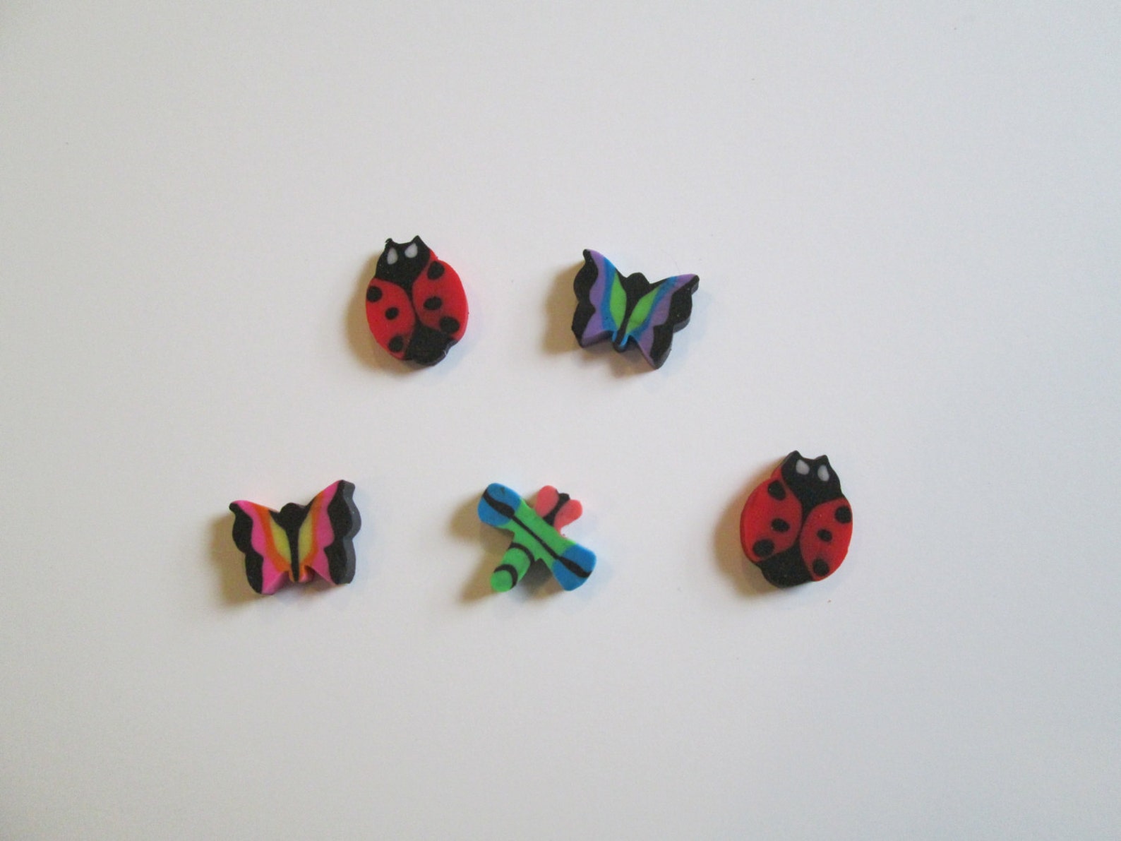 Set of 10 Be My Love Bug Valentines, With 3 Bug Erasers, 3.5 by 2 ...