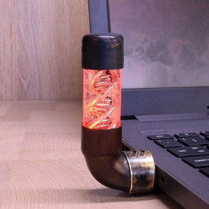 Steampunk USB Flash Drive - Angled Alien DNA - USB 3.0 - 16GB/32GB/64GB ...