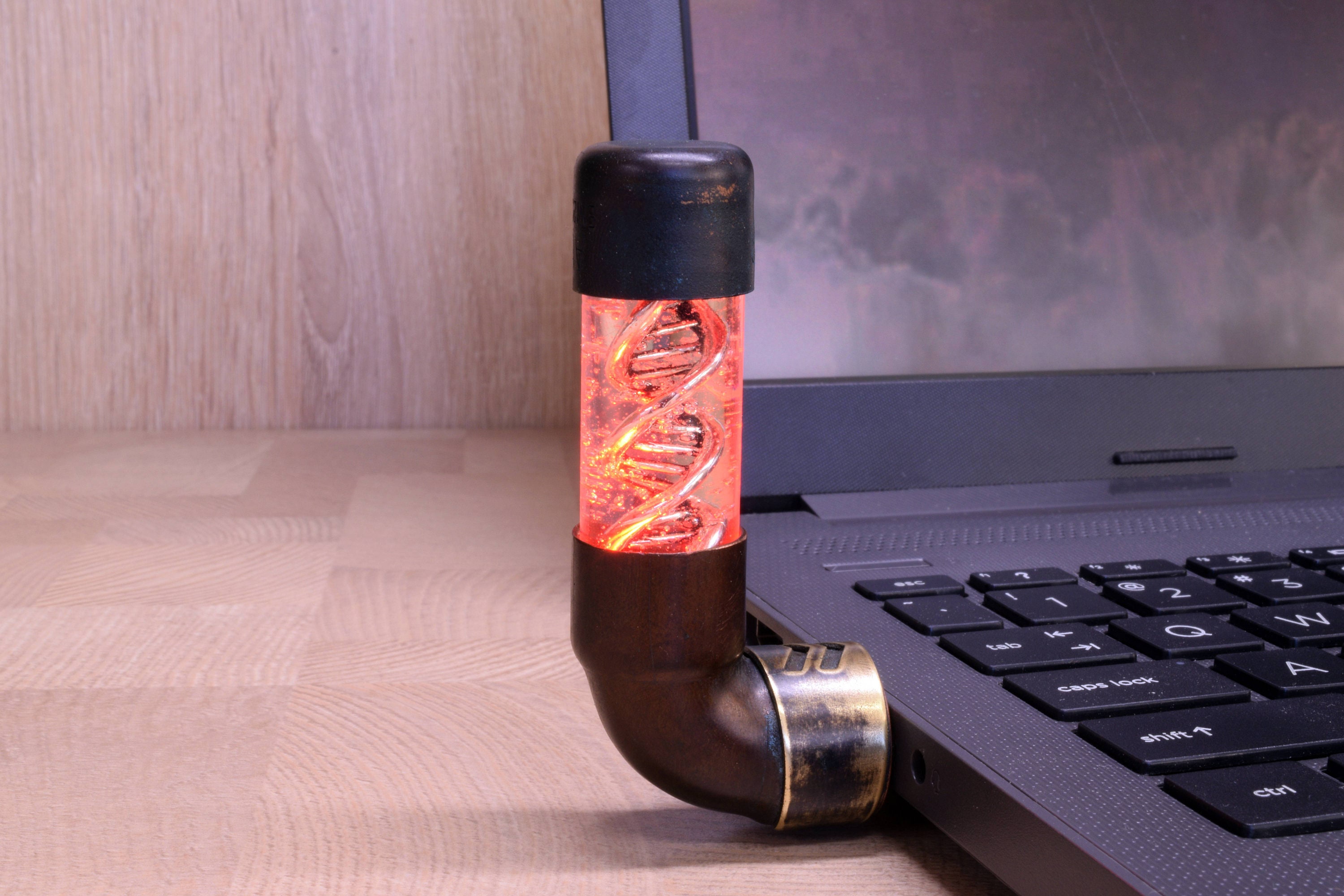 Steampunk USB Flash Drive Angled Alien DNA USB 3.0 - Etsy