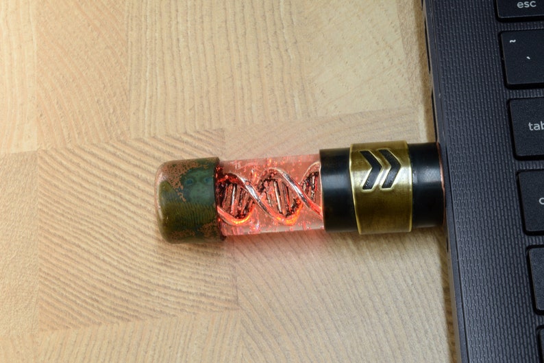 Steampunk USB Flash Drive Alien DNA Arrow USB 3.0 | Etsy