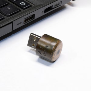 Steampunk USB 3.0 Drive - Cyberpunk Colour DOT - 16GB / 32GB / 64GB ...