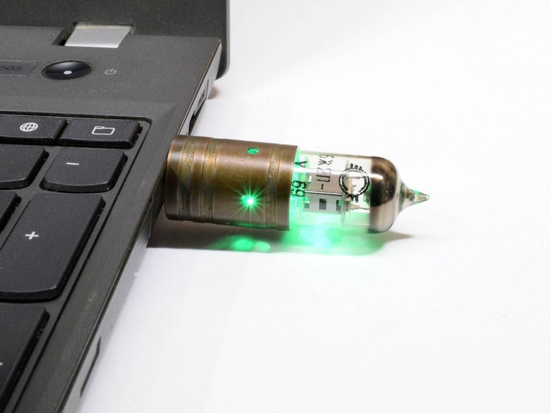 Steampunk USB Flash Drive - Copper Pentode - USB 3.0 - 64GB / 128GB ...
