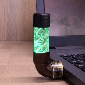 Steampunk USB Flash Drive - Angled Alien DNA - USB 3.0 - 16GB/32GB/64GB ...