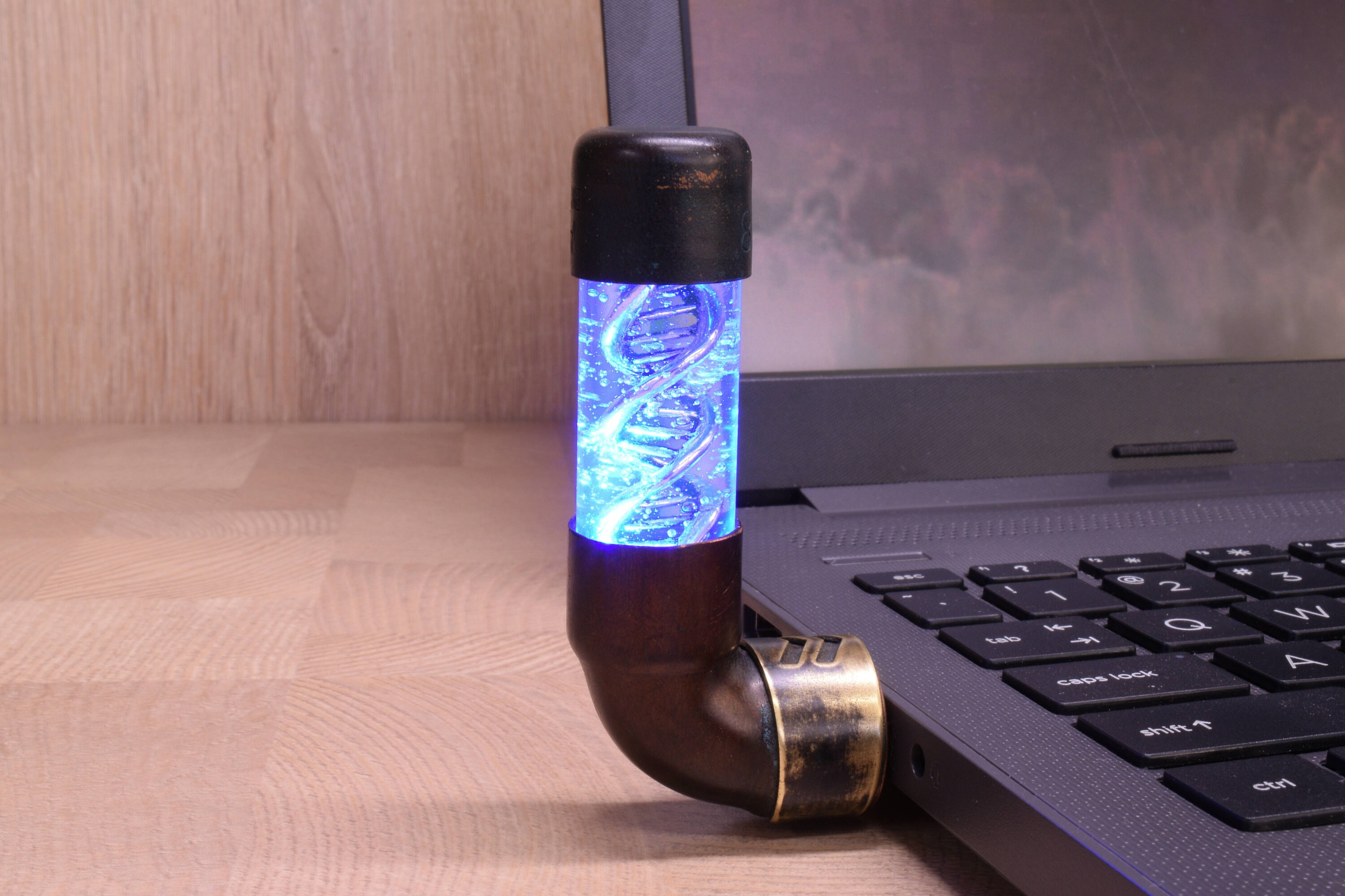 Steampunk USB Flash Drive Angled Alien DNA USB 3.0 - Etsy