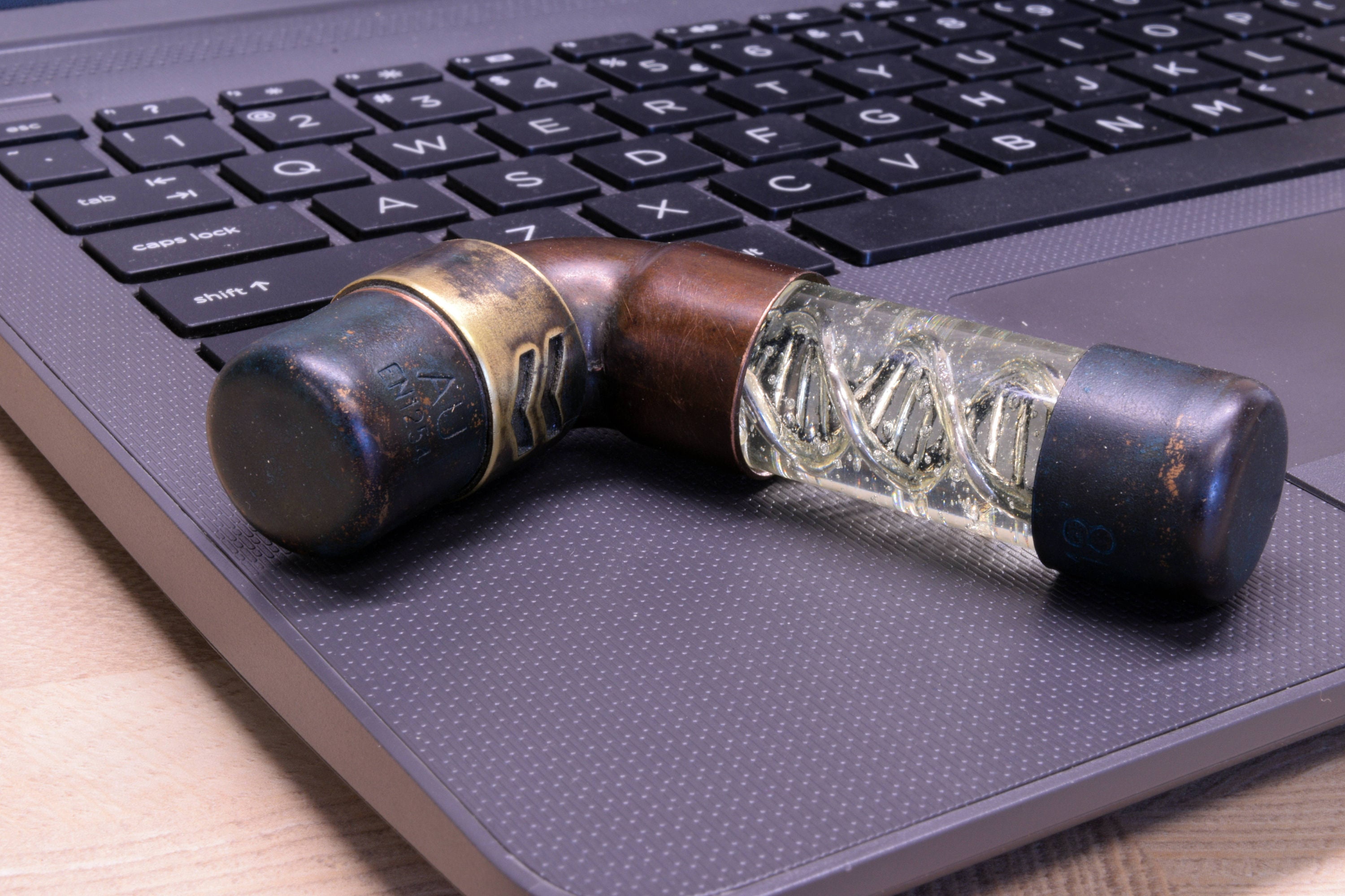 Steampunk USB Flash Drive Angled Alien DNA USB 3.0 - Etsy