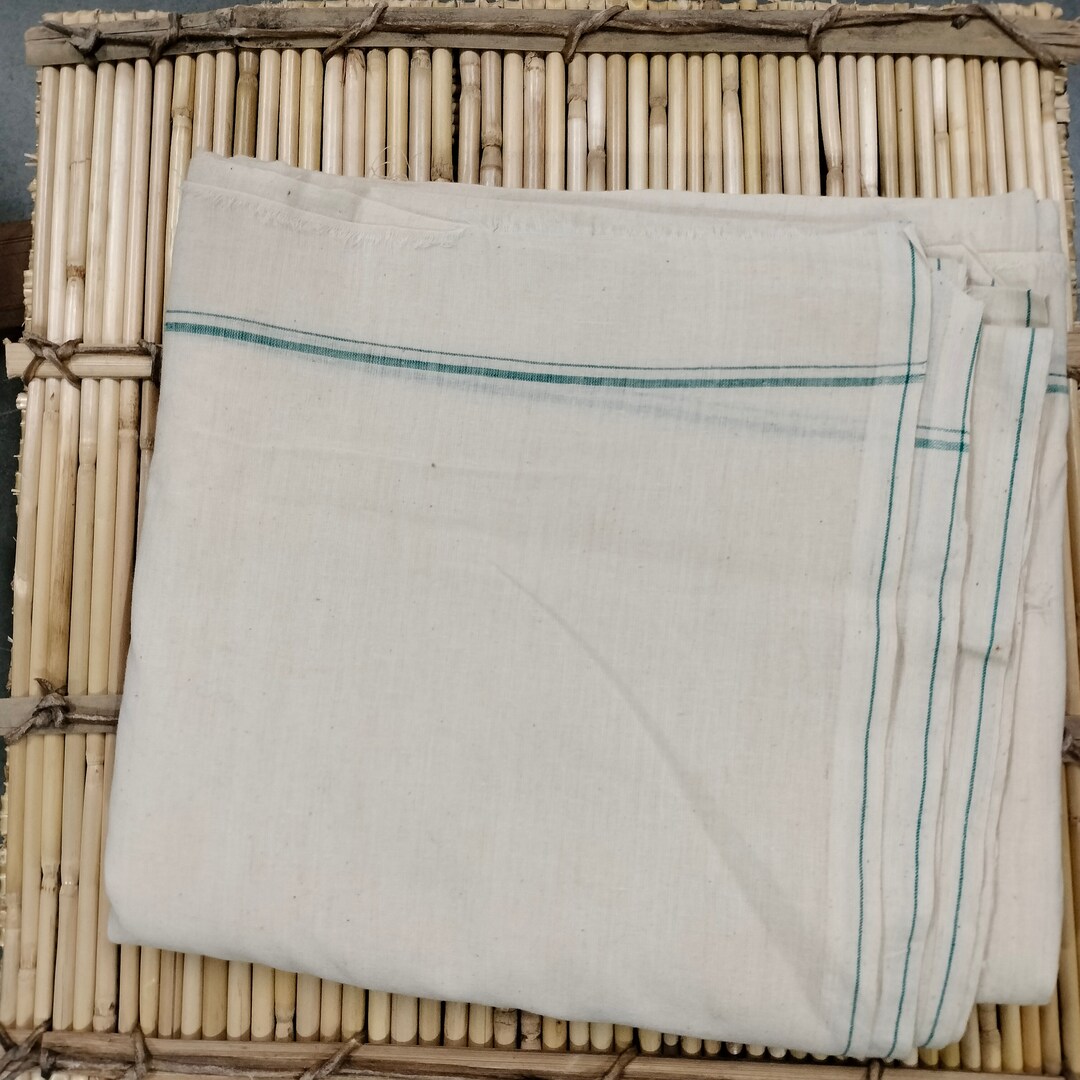 Cotton Dhoti/ Cotton Fabric/ Khadi Fabric - Etsy